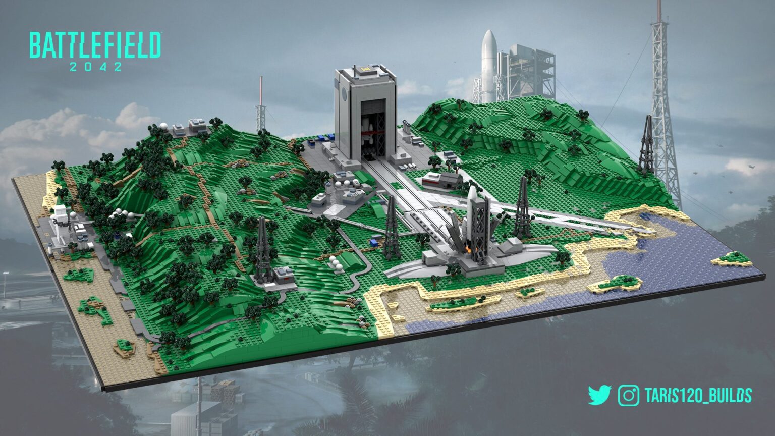 Battlefield Fan Recreates Iconic Maps Out Of LEGO