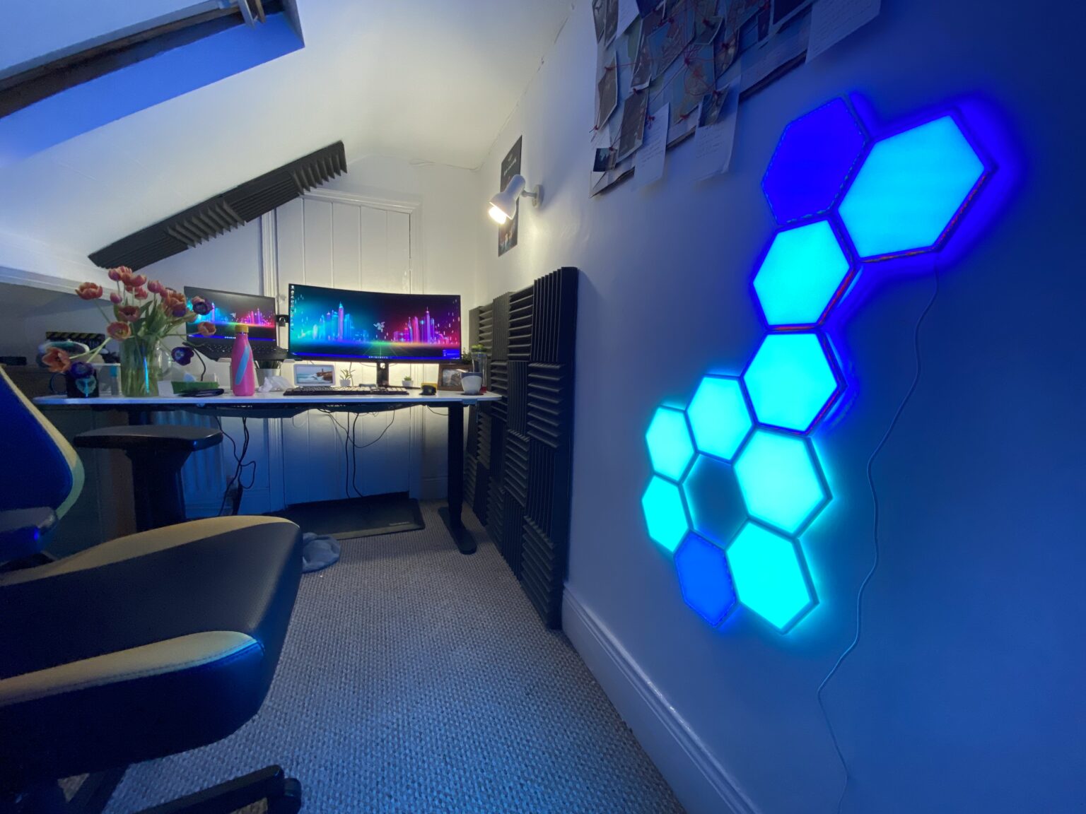 Govee Glide Hexa Panel Lights Review | A Must Have For Any Home Office ...